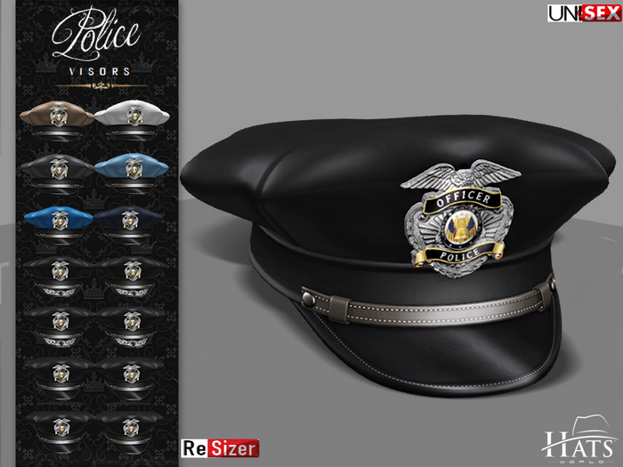 Second Life Marketplace - [HW] THE POLICE VISORS